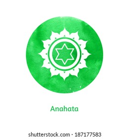 Anahata Vector Illustration Stock Vector (Royalty Free) 187177583 ...