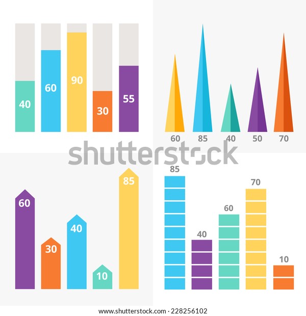 Analytics Graphic Charts Collection ...