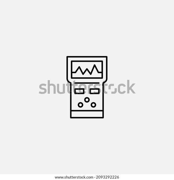 Analyzer Icon Sign Vectorsymbol Logo Illustration Stock Vector (Royalty ...