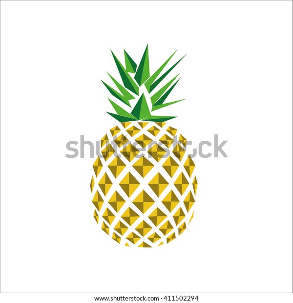 Ananas Vector Illustration You Can Use Stock-vektor (royaltyfri ...