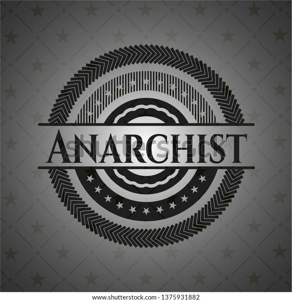Anarchist Black Badge Stock Vector (Royalty Free) 1375931882 | Shutterstock