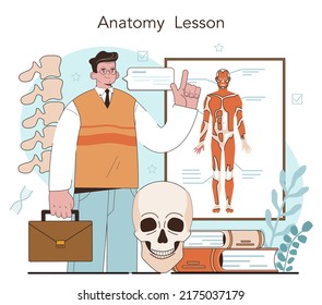 Anatomy School Subject Internal Human Organ Stock Vector (Royalty Free ...