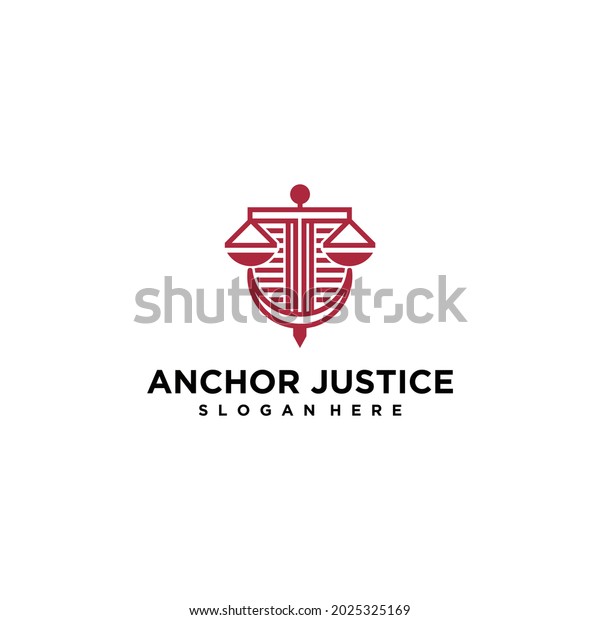 Anchor Technology Logo Icon Design Template Stock Vector (Royalty Free ...