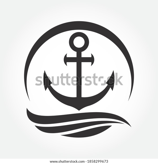 Anchor Waves Logo Symbol Template: เวกเตอร์สต็อก (ปลอดค่าลิขสิทธิ์) 1858299673 | Shutterstock