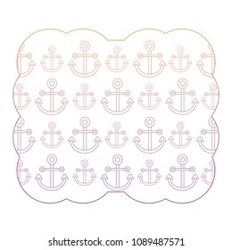 Anchors Pattern Design Stock Vector (Royalty Free) 1088751986 ...
