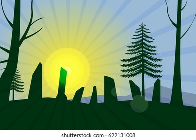 Cromlech Stock Illustrations, Images & Vectors | Shutterstock