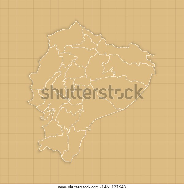 Ancient Ecuador Map Old Paper Background: เวกเตอร์สต็อก (ปลอดค่า ...