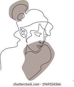 Ancient Statue Abstract Line Art Woman Stock Vector (Royalty Free ...