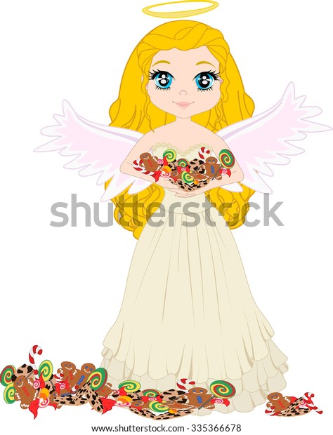 Angel Candies Stock Vector (Royalty Free) 335366678 | Shutterstock