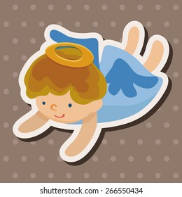 Angel Cartoon Design Stock Vector (Royalty Free) 247755454