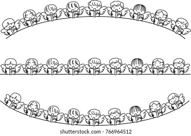 Kids Border Background Stock Vector (Royalty Free) 715111870 | Shutterstock