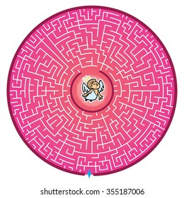 Vikings Round Maze Game Help Viking 스톡 벡터(로열티 프리) 355187030 | Shutterstock