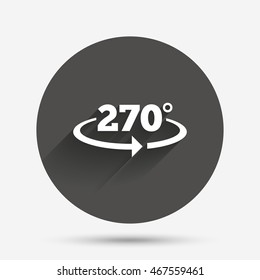 Angle 270 Degrees Icon270 Degrees Rotation Stock Vector (Royalty Free ...