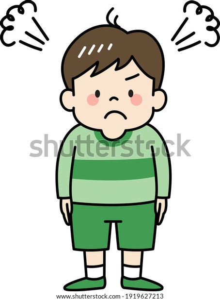 Angry Boy Angry Icon Stock Vector (Royalty Free) 1919627213 | Shutterstock
