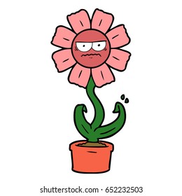 2,875 Angry flower cartoon Images, Stock Photos & Vectors | Shutterstock