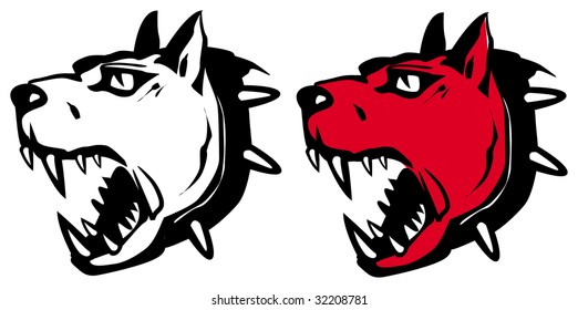 10,586 Angry dog icon Images, Stock Photos & Vectors | Shutterstock