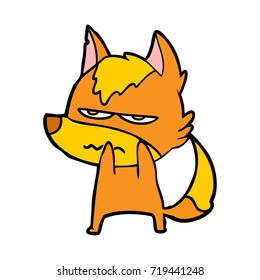 Angry Fox Cartoon Character: เวกเตอร์สต็อก (ปลอดค่าลิขสิทธิ์) 718871152 ...