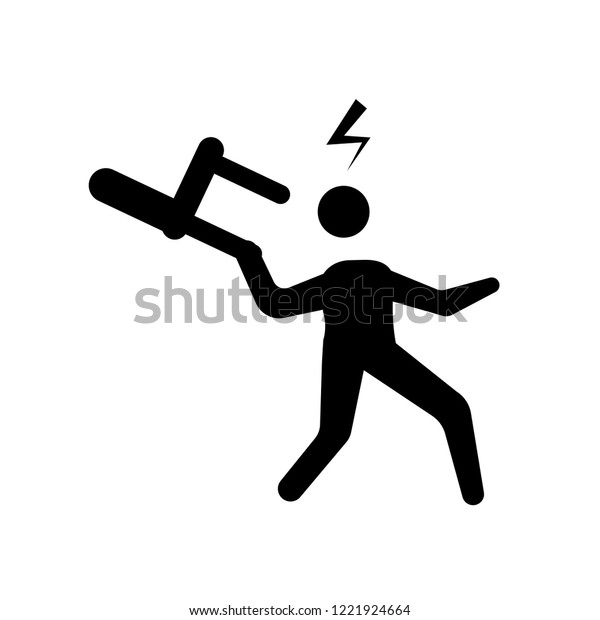 Angry Human Icon Trendy Angry Human Stock Vector (Royalty Free ...