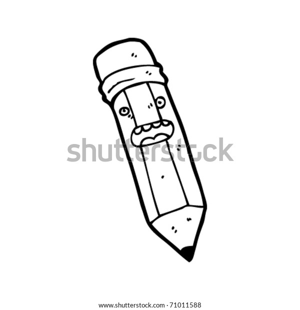Angry Pencil Cartoon Stock Vector (Royalty Free) 71011588 | Shutterstock