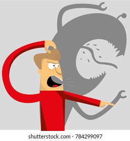 Angry People Vector Stock Vector (Royalty Free) 784299097 | Shutterstock