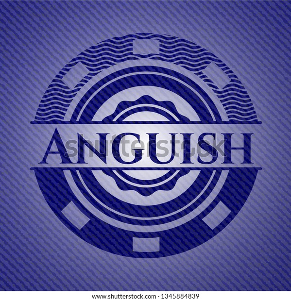 Anguish Denim Background Stock Vector (Royalty Free) 1345884839 ...