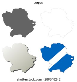 79 Angus map Images, Stock Photos & Vectors | Shutterstock
