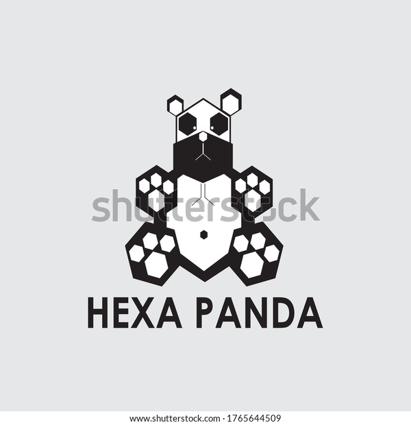 Animal Doll Hexsa Panda Stock Vector (Royalty Free) 1765644509 ...