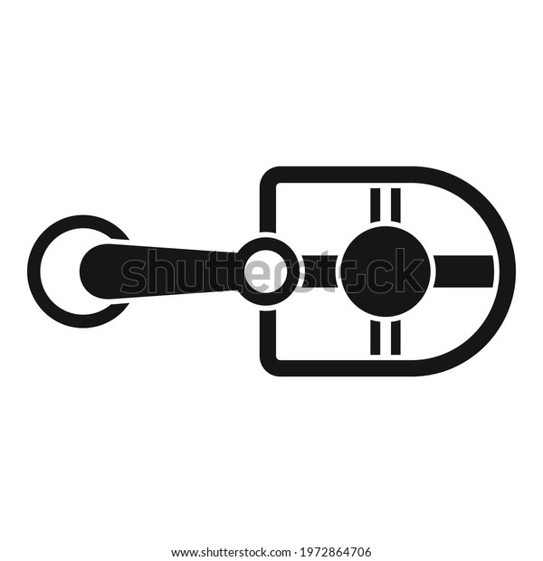 Animal Foot Trap Icon Simple Illustration Stock Vector (Royalty Free ...