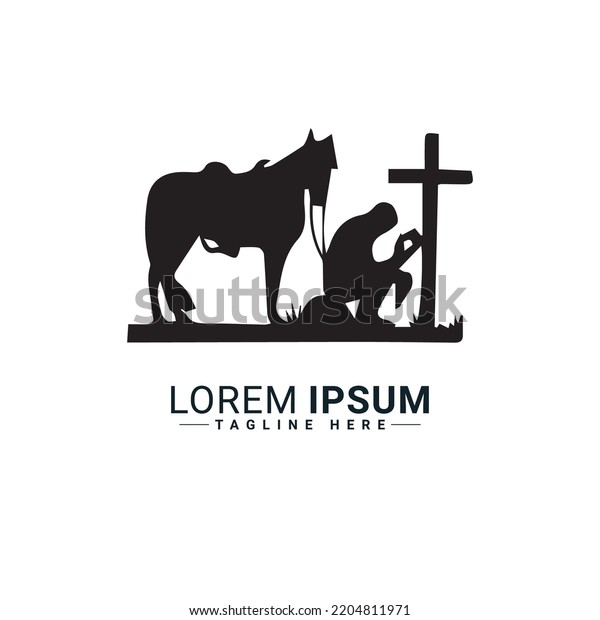 Animal Man Logo Vector Illustration Design Stock Vector (Royalty Free ...