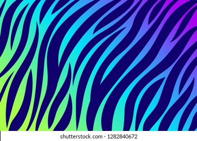 Zebra Print Design Digital Art Print Stock Illustration 1892165743