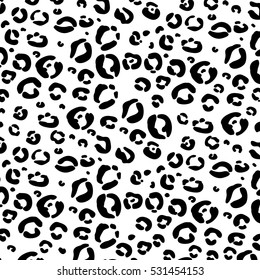 Animal Print Background Design Stock Vector (Royalty Free) 531454153 ...