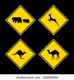 16,002 Animal traffic sign Images, Stock Photos & Vectors | Shutterstock