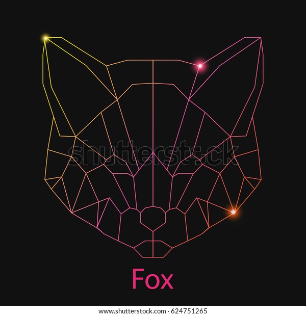 Animal Triangle Heads Vector Origami Animals Stock Vector (Royalty Free ...