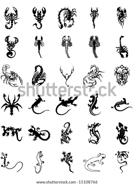 Animal Tribal Stock Vector (Royalty Free) 15108766 | Shutterstock