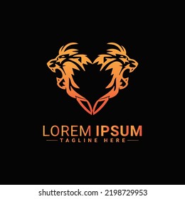 Animal Vector Logo Illustration Design Stock Vector (Royalty Free ...