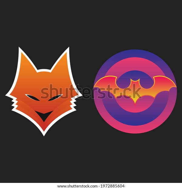 Animal Wolf Bat Vector T Shirt Stock Vector (Royalty Free) 1972885604 ...