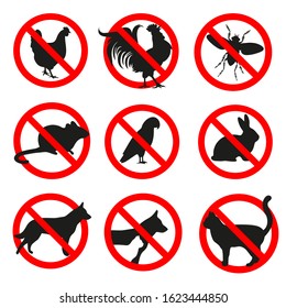 No Vermin Sign Vector Illustration: เวกเตอร์สต็อก (ปลอดค่าลิขสิทธิ์ ...