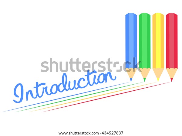 Animated Drawing Introduction Sign: Vector có sẵn (miễn phí bản quyền ...
