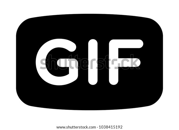 Animated Gif Image Graphics Interchange Format 스톡 벡터(로열티 프리) 1038415192 ...