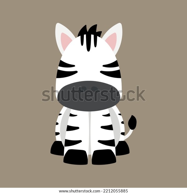 Animated Vector Illustration Cute Funny Little Stock Vector (Royalty ...