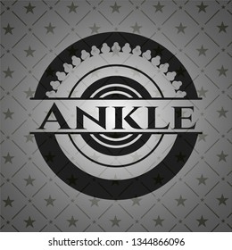 Ankle Realistic Dark Emblem Stock Vector (Royalty Free) 1344866096 ...