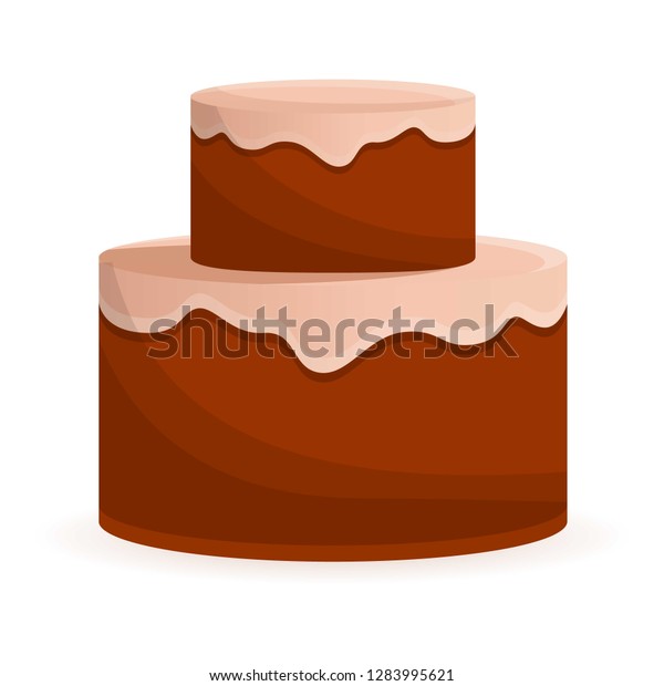 Anniversary Cake Icon Cartoon Anniversary Cake Stock Vector (Royalty ...