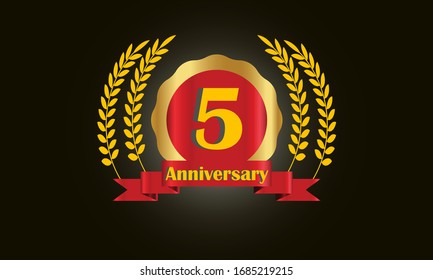 8,024 5th year celebration Images, Stock Photos & Vectors | Shutterstock