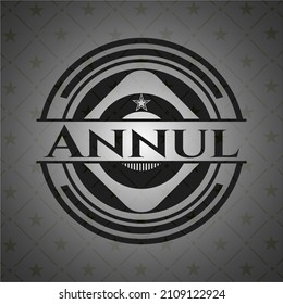 Annul Dark Emblem Vector Illustration Detailed Stock Vector (Royalty ...