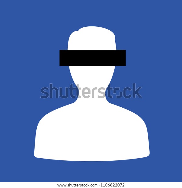 Anonymity Anonymisation Anonymous Person Man Keeping Stock Vector ...