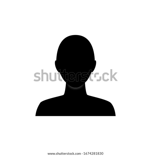 Anonymous Gender Neutral Face Avatar Incognito Stok Vektör (Telifsiz ...