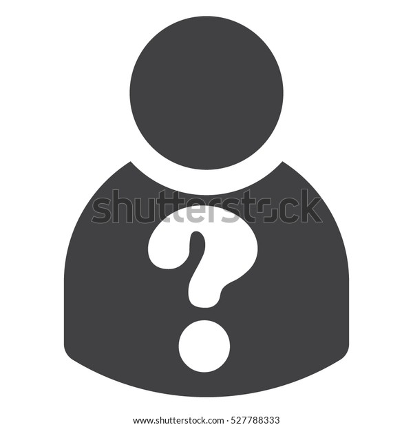 Anonymous User Icon Trendy Flat Style Stock Vector (Royalty Free ...