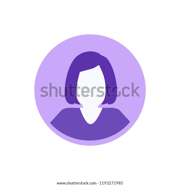 Anonymous Woman Avatar Userpic Profile Picture Stock Vector (Royalty ...