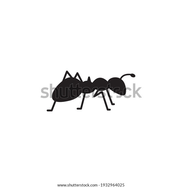 Ant Icon Symbol Sign Vector Stock Vector (Royalty Free) 1932964025 ...