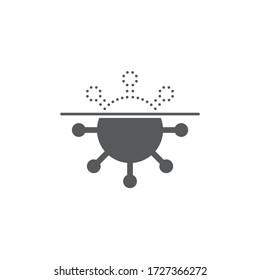 Anti Virus Scanner Vector Icon Symbol Stock Vector (Royalty Free ...